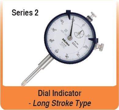 Dial Indicator- Long Stroke series 2 - CentMas