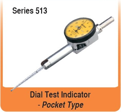 Dial Test Indicator- Pocket Type series 513 - CentMas