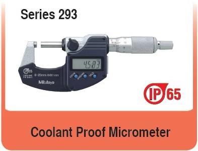 Coolant Proof Micrometer Series 293 - CentMas